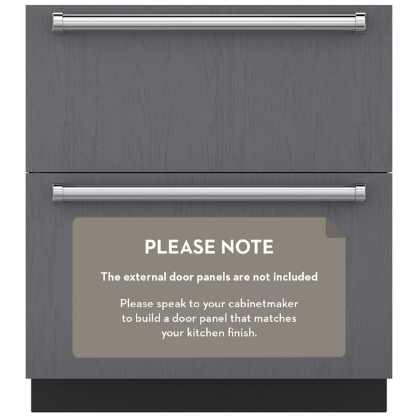 Sub-Zero 145L Integrated Fridge Drawers with Ice Maker ICBID30CI ...