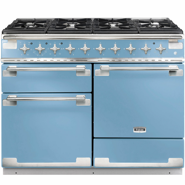 Falcon 110cm Elise Freestanding Dual Fuel Oven/Stove China Blue and ...