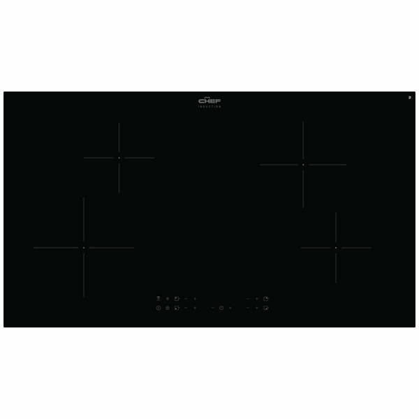 Chef 90cm Induction Cooktop with PowerBoost CHI944BB | Winning Appliances