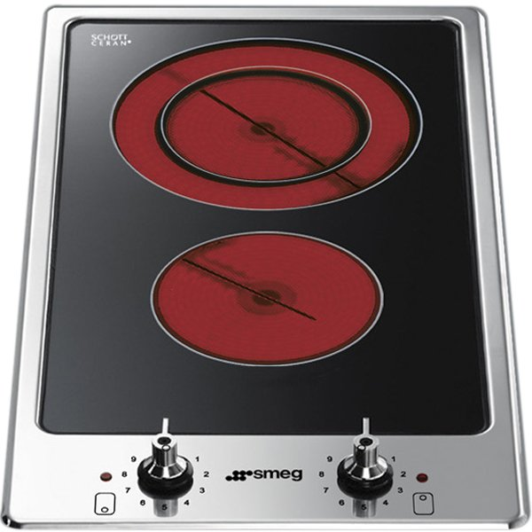 Smeg 30cm Classic Aesthetic Ceramic Cooktop PGA32C | Winning Appliances
