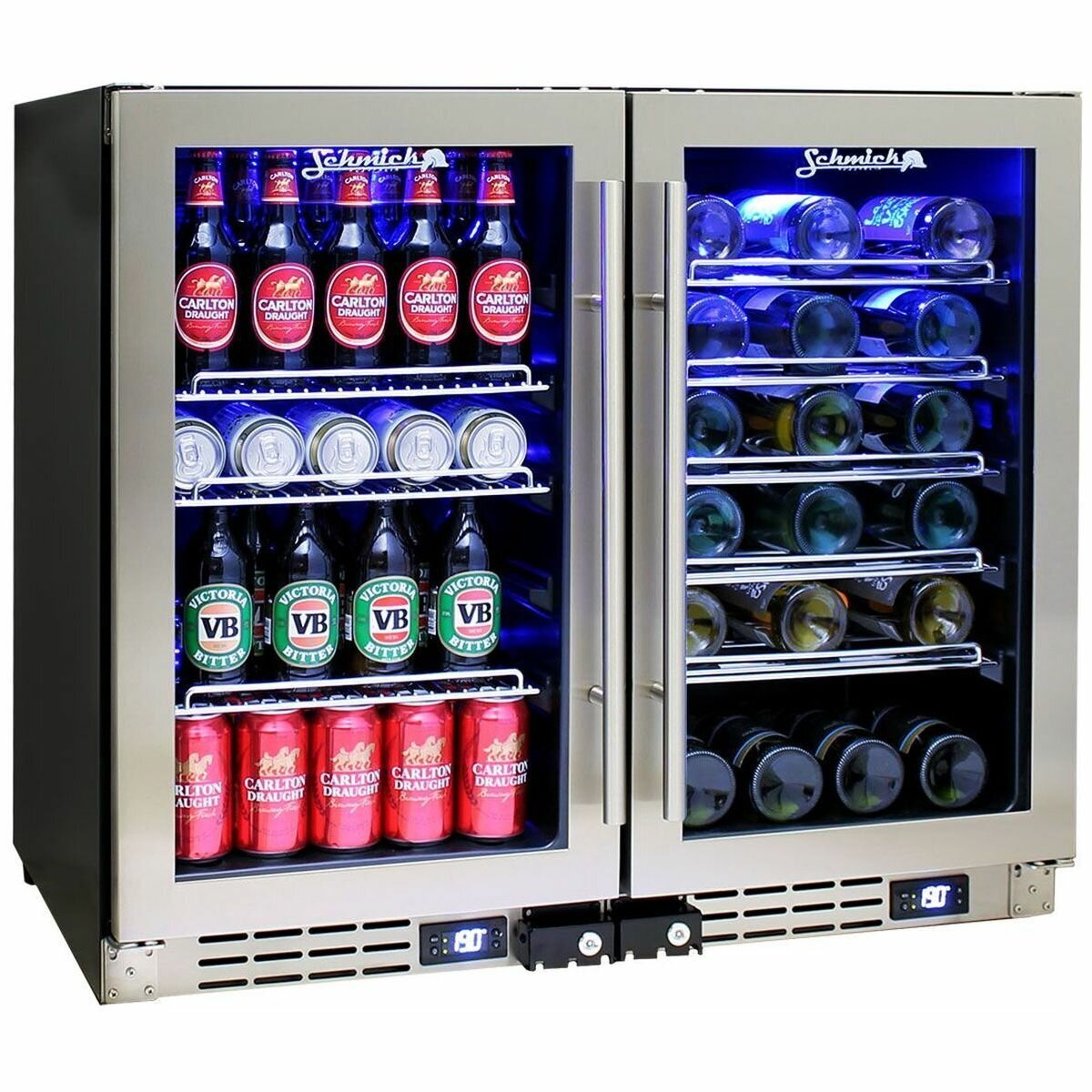 Schmick double bar fridge store