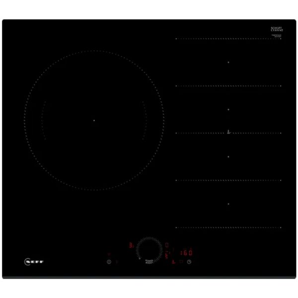 NEFF 60cm N 70 Flex 3 Zone Induction Cooktop Black T66FHC4L0 | Winning ...