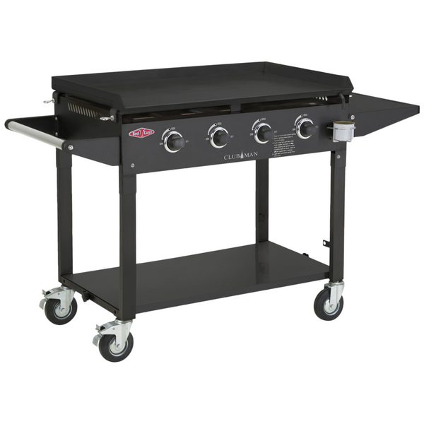 BeefEater Clubman 4 Burner Flat Top LPG BBQ BD16640 | Winning Appliances