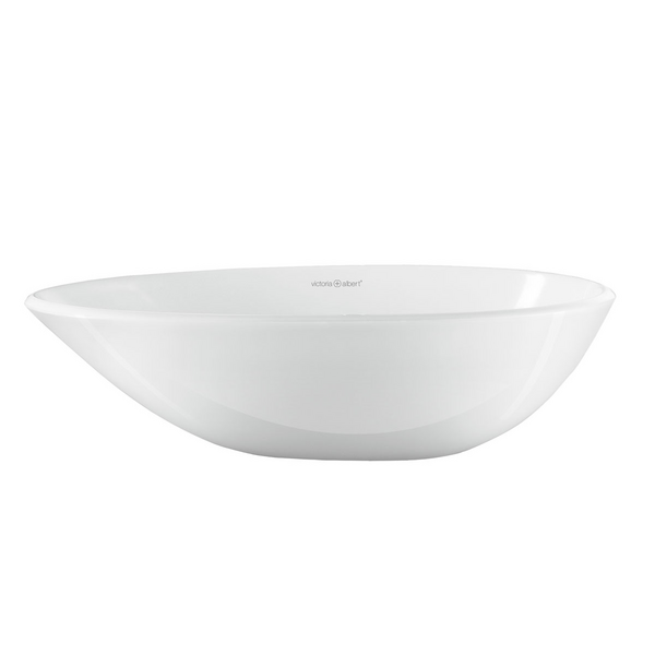 Victoria + Albert Napoli 57 Countertop Basin - Gloss White VBNAP57NO ...
