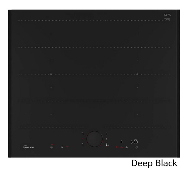 NEFF 60cm Flex Design Induction Cooktop Deep Black T66YYY4C0-DB ...
