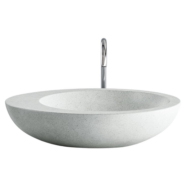 Meek Intra Countertop Basin - Bone INTBAS-BON | Winning Appliances