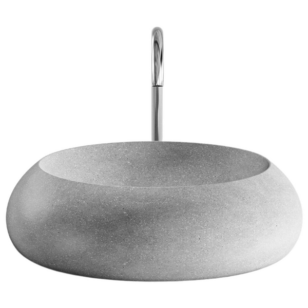 Meek Zaftig Countertop Basin - Grey ZAFBAS-GRE | Winning Appliances