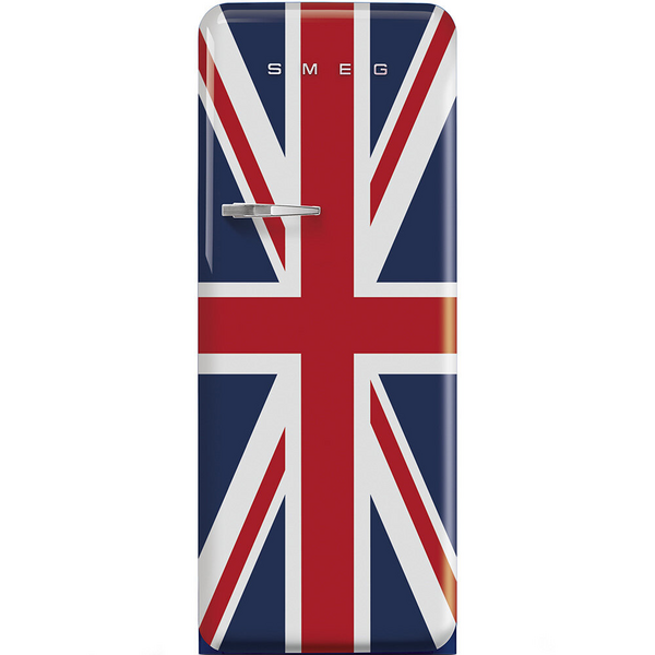 Smeg 270L 50's Retro Style Aesthetic Upright Fridge Union Jack ...