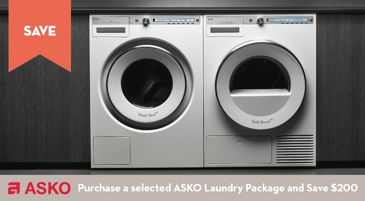 Purchase a selected ASKO Laundry Package and Save $200 | Winning Appliances