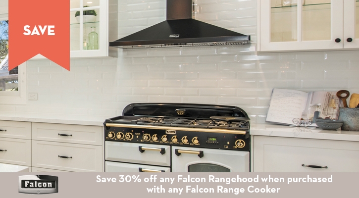 Save 30% off any Falcon Rangehood when apart of selected Packages ...
