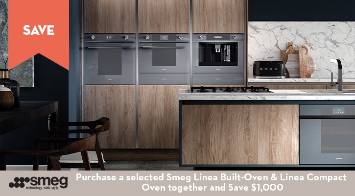 Purchase a selected Smeg Linea Oven Package and Save $1,000 | Winning ...